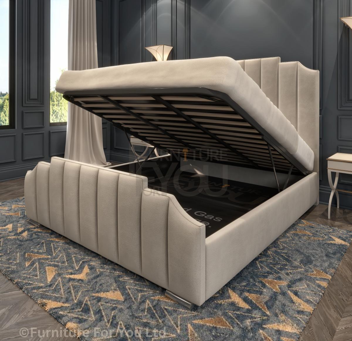 New Art Deco Bed Frame