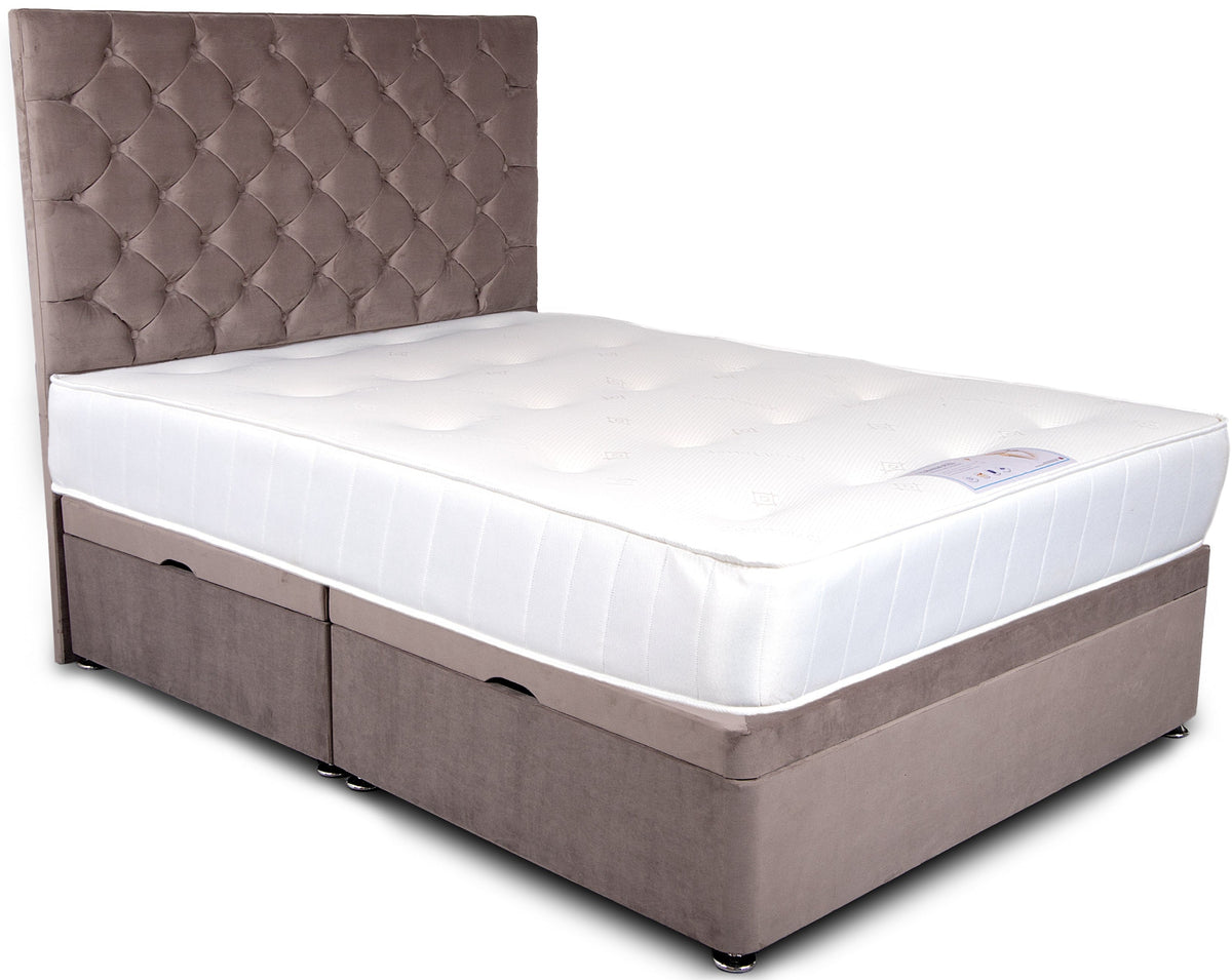 Velvet Ottoman Storage Beds: Simple to Set Up & Shift – Furniture For ...