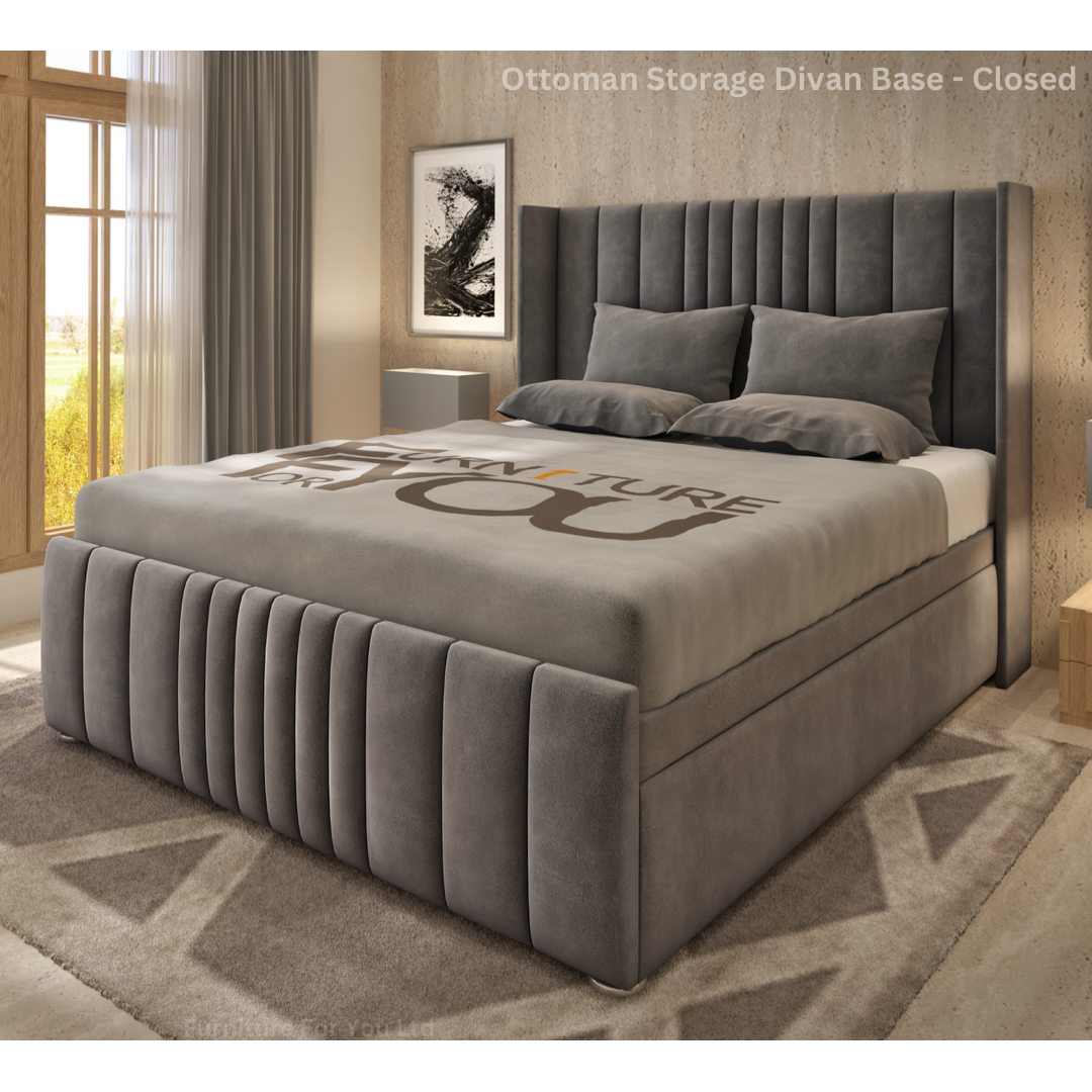 London Wingback Bed Frame – Furniture For You Ltd